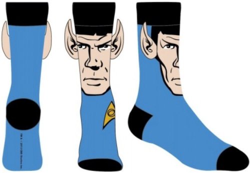 The Trek Collective: Latest Trek-wear: Spock-socks, uniforms, and ...