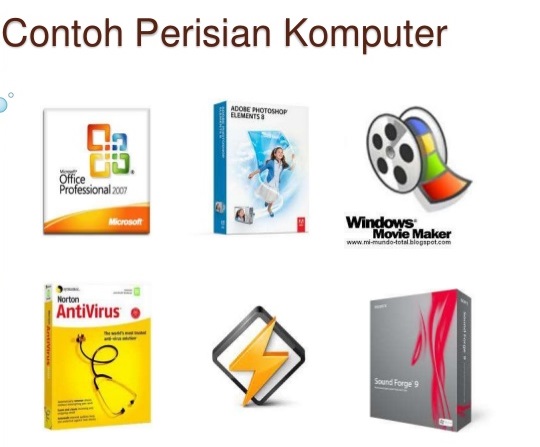 SISTEM OPERASI KOMPUTER: Perisian Komputer