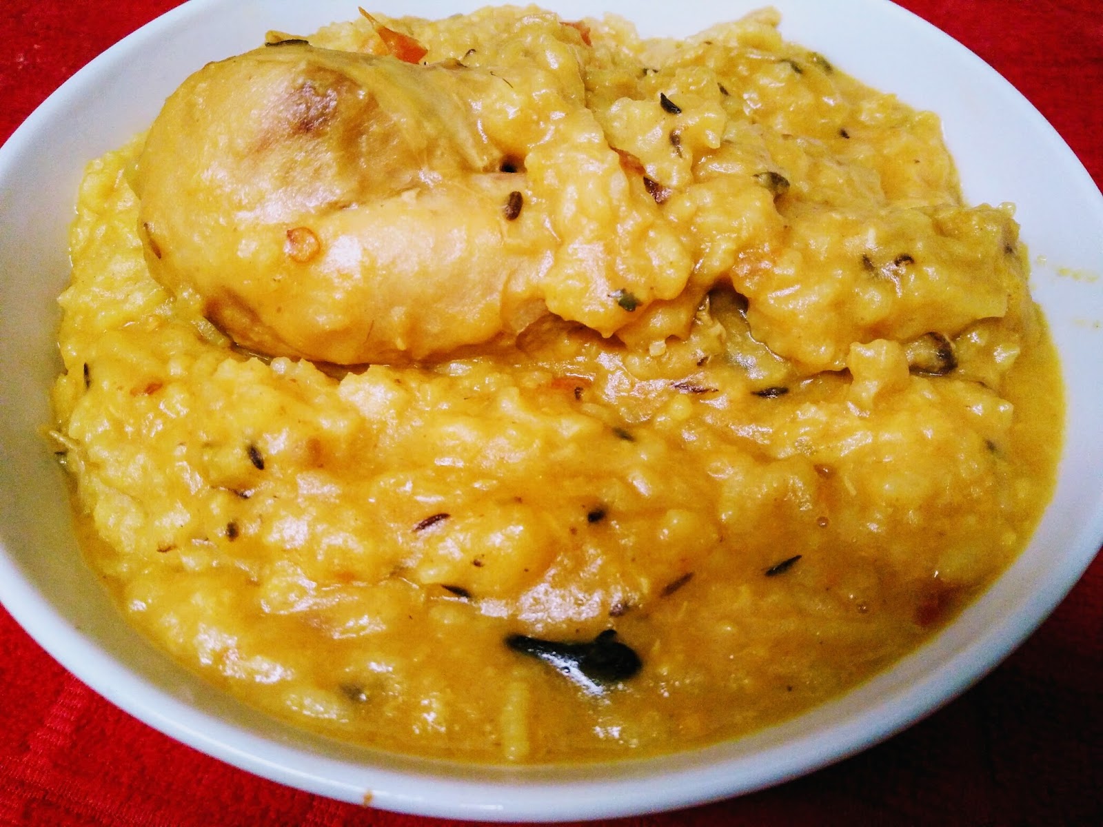 Supriya's Kitchen: Chicken Khichdi Recipe
