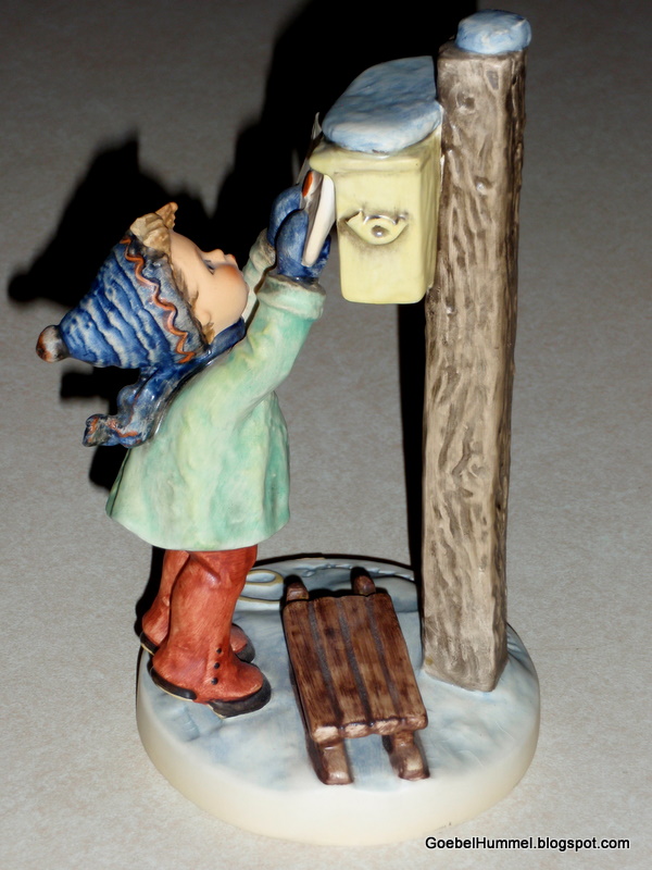 Goebel Hummel: Letter To Santa Goebel Hummel Figurine #340 TMK6