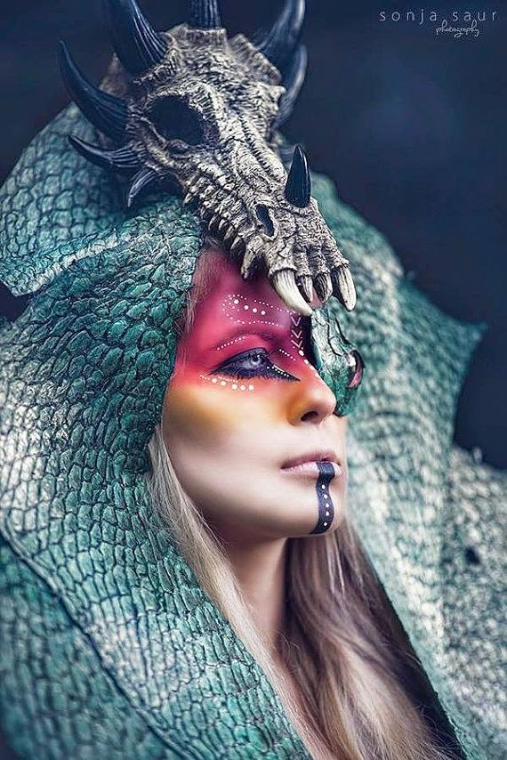 Awesome Reptilian Dragon Cosplay Designs - Creative Cosplay Designs