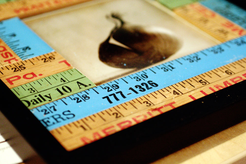 Make an Upcycled Ruler Frame - Holiday Gift Countdown - Week # 6