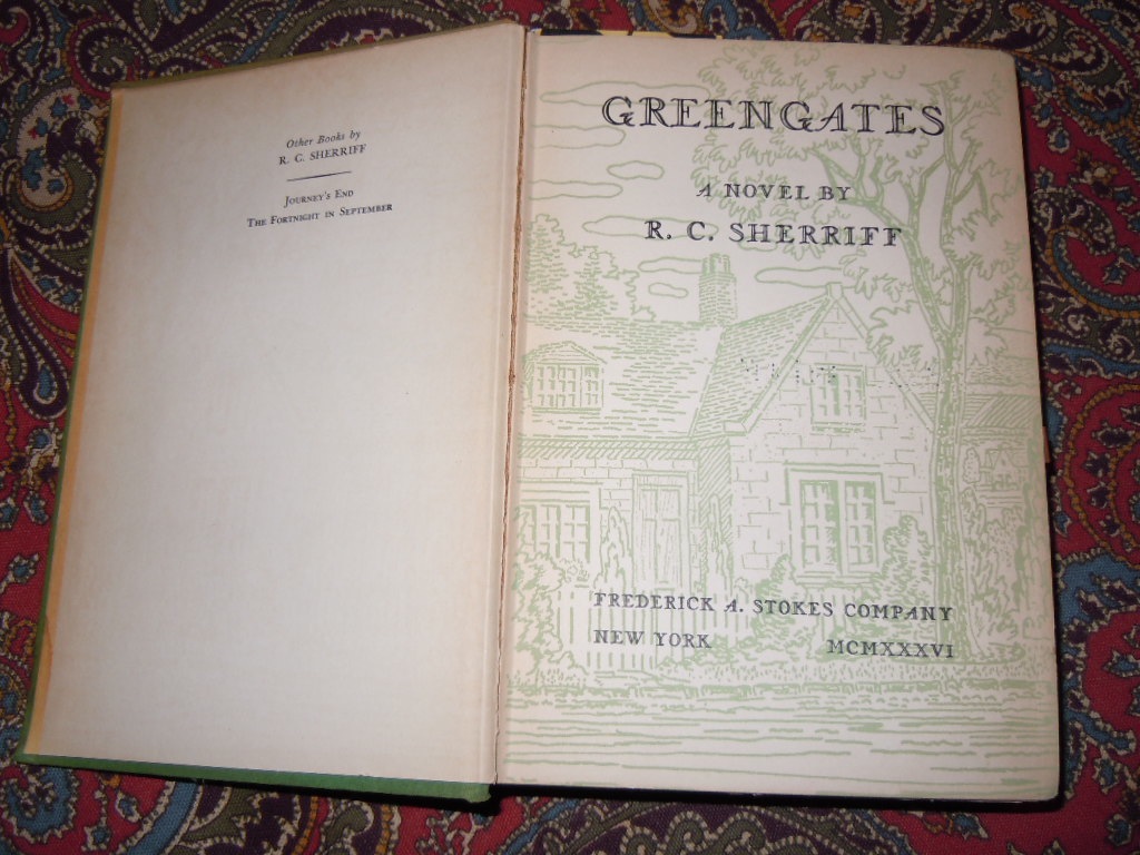 Planet Joan: Greengates - R. C. Sherriff