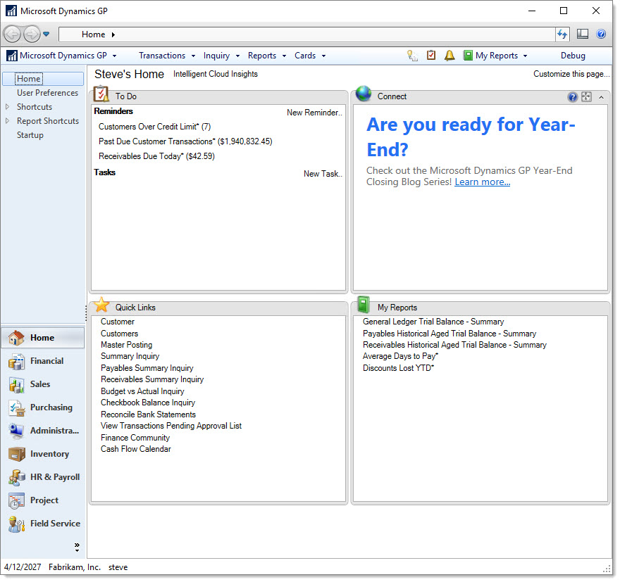 Steve Endow - The Blog: Dynamics 365 Business Central vs. Dynamics GP ...