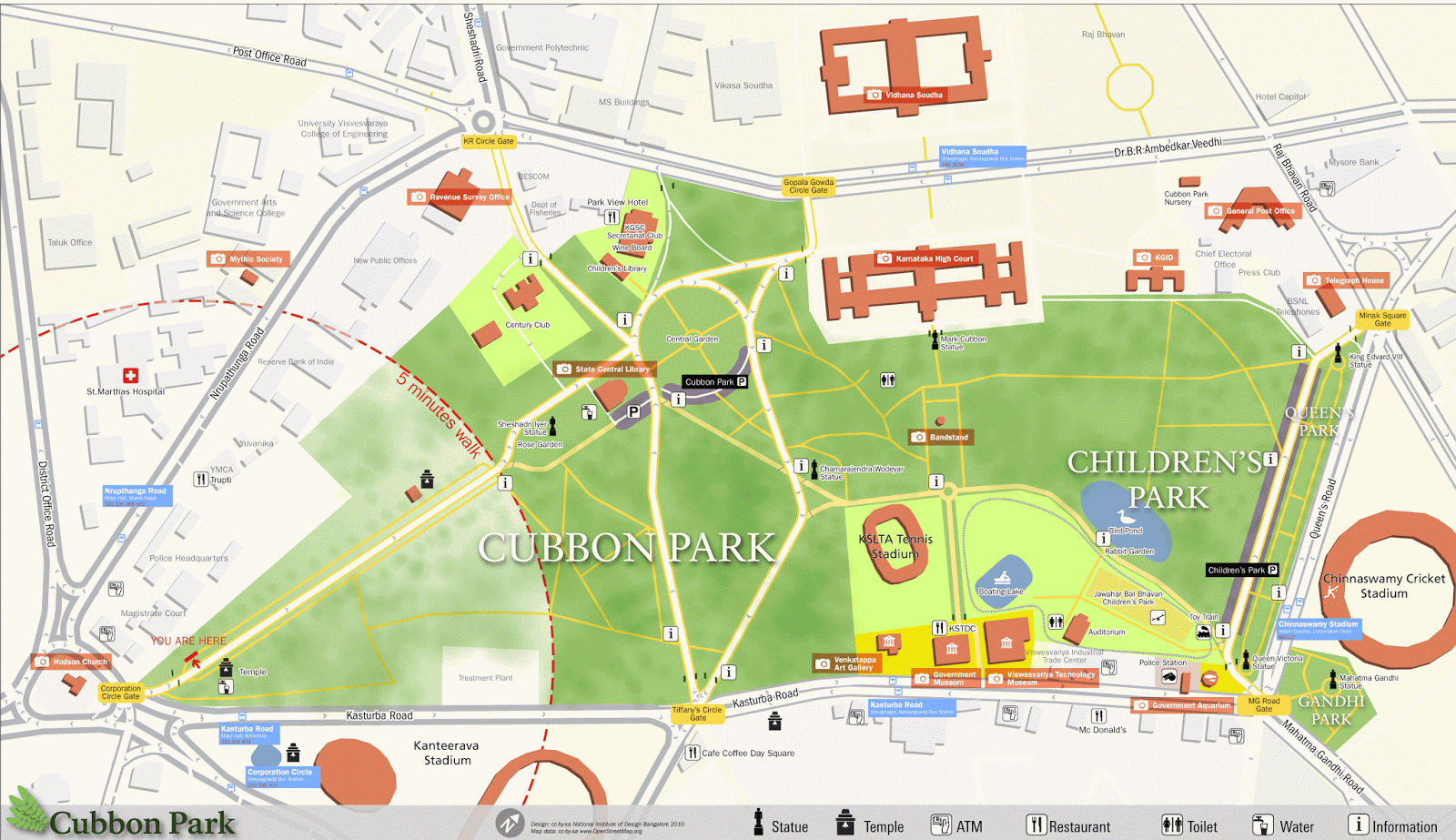 Expressing Myself: Early morning walk and jog at Cubbon park - 10 July ...