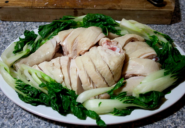 3 hungry tummies: White Cut Chicken With Oyster Sauce 蠔油白斬雞 ...