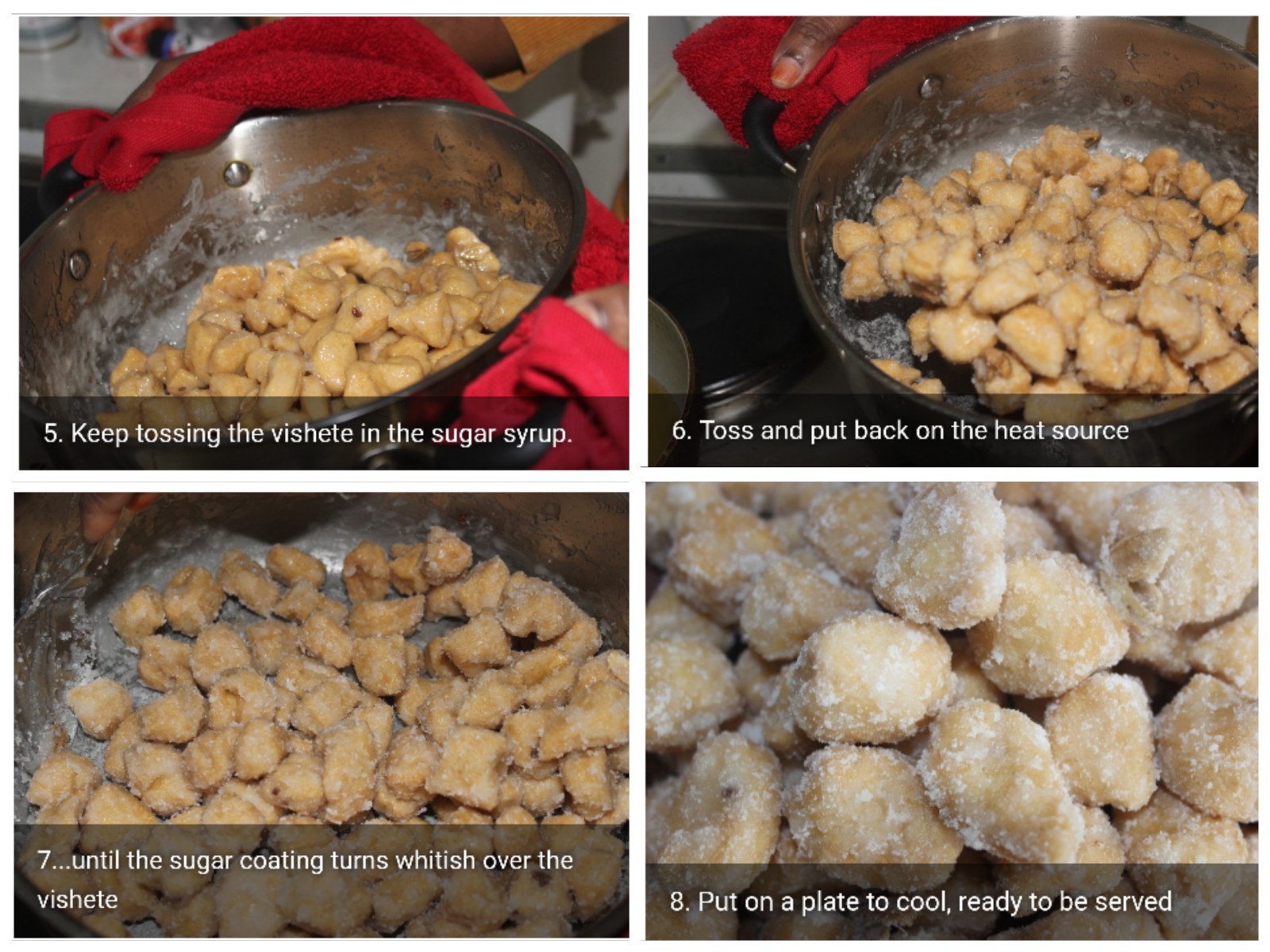 Crunchy Sweet Visheti recipe/Vikokoto