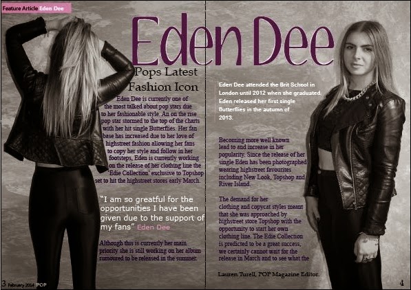 Media AS Coursework- Music Magazine: Magazine Double Page Spread