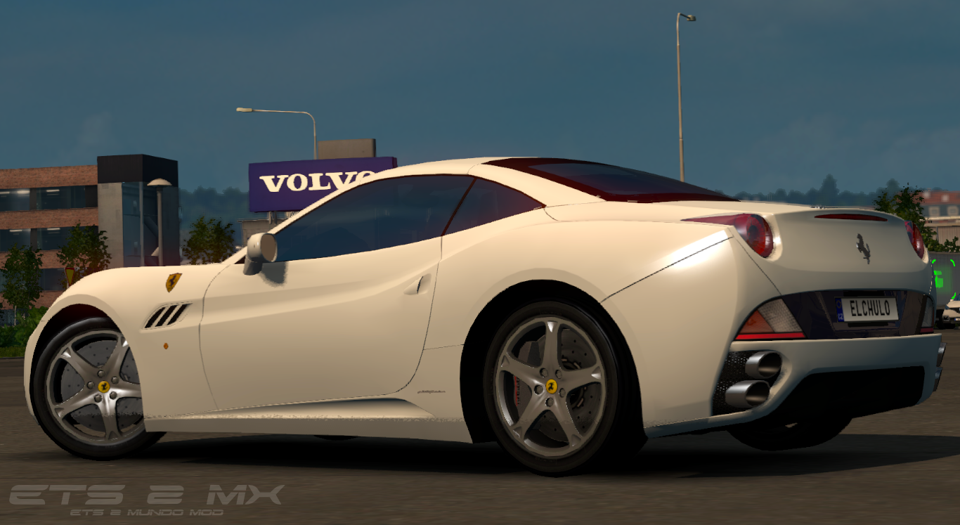 (Auto ETS 2) Ferrari California - ETS 2 Mundo Mod