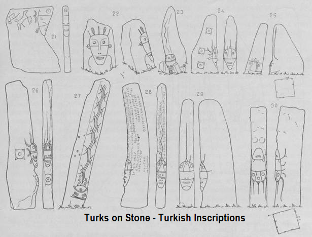TARİH VE ARKEOLOJİ: Turks on Stones - Turkish inscriptions