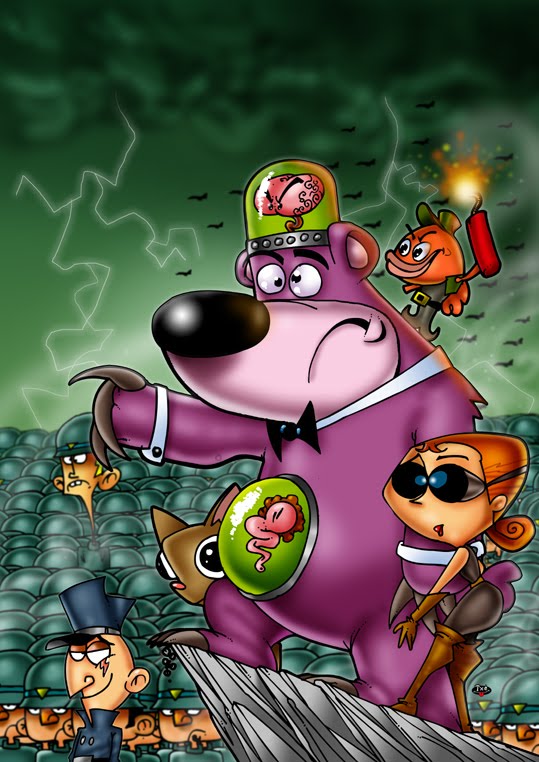 Evil Con Carne - Cartoon Wallpaper
