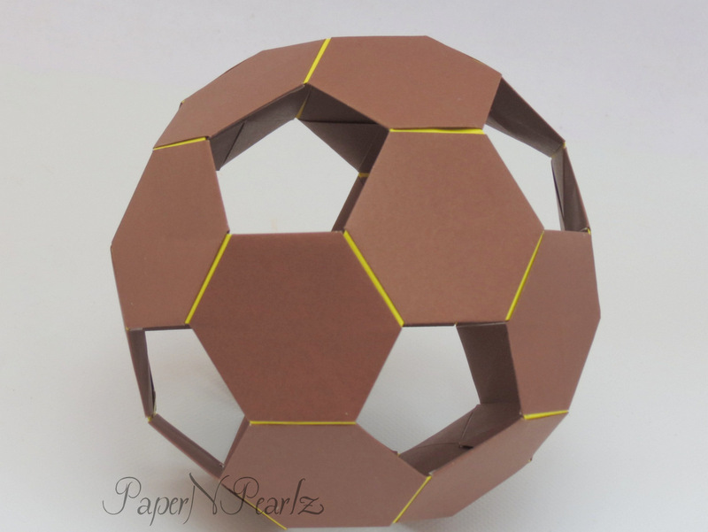 Truncated Icosahedron | Paper N Pearlz