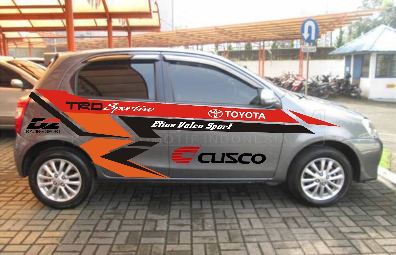 Top Inspirasi Stiker Mobil Etios Valco