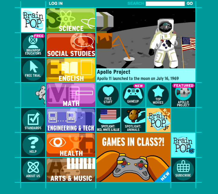 HTS Summer Learning Blog: Oh How I Love BrainPop