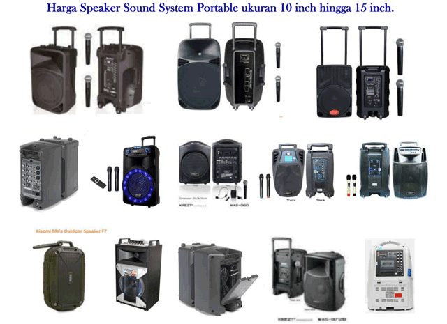 Kumpulan Harga Speaker Portable Sound System Multifungsi Januari 2021 ...