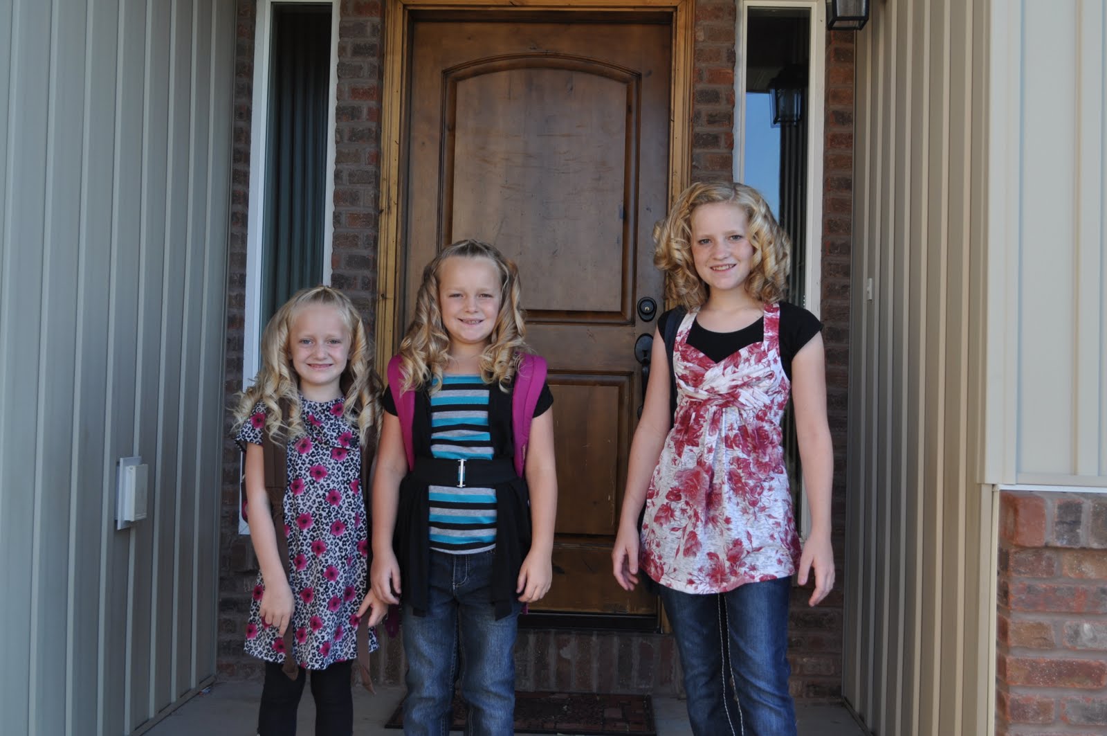 Our CRAZY WONDERFUL Life: First day of school