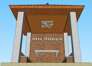 Contoh Konsep Pos Ronda - Ketikanku