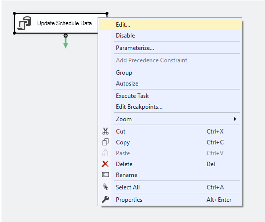 Developer Points: SSIS - How To Pass input parameter in Execute SQL Task