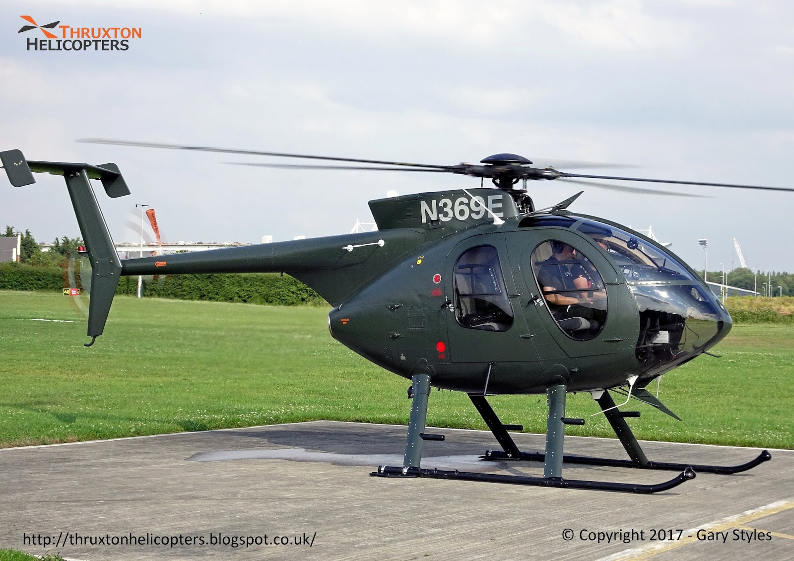 Thruxton Helicopters: Hughes 500 completed