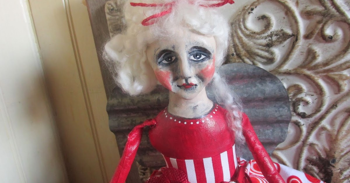 Primville - Kathie Ruffner: Poppy A Sweet Angel all Dressed in Red and ...