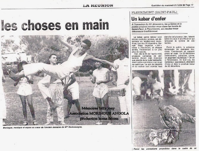 MORING ANGOLA guerriers de la danse: MORINGUE ANGOLA 1994