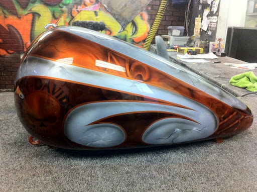 Online Motorcycle Paint Shop: Recent paint jobs by Time Warp