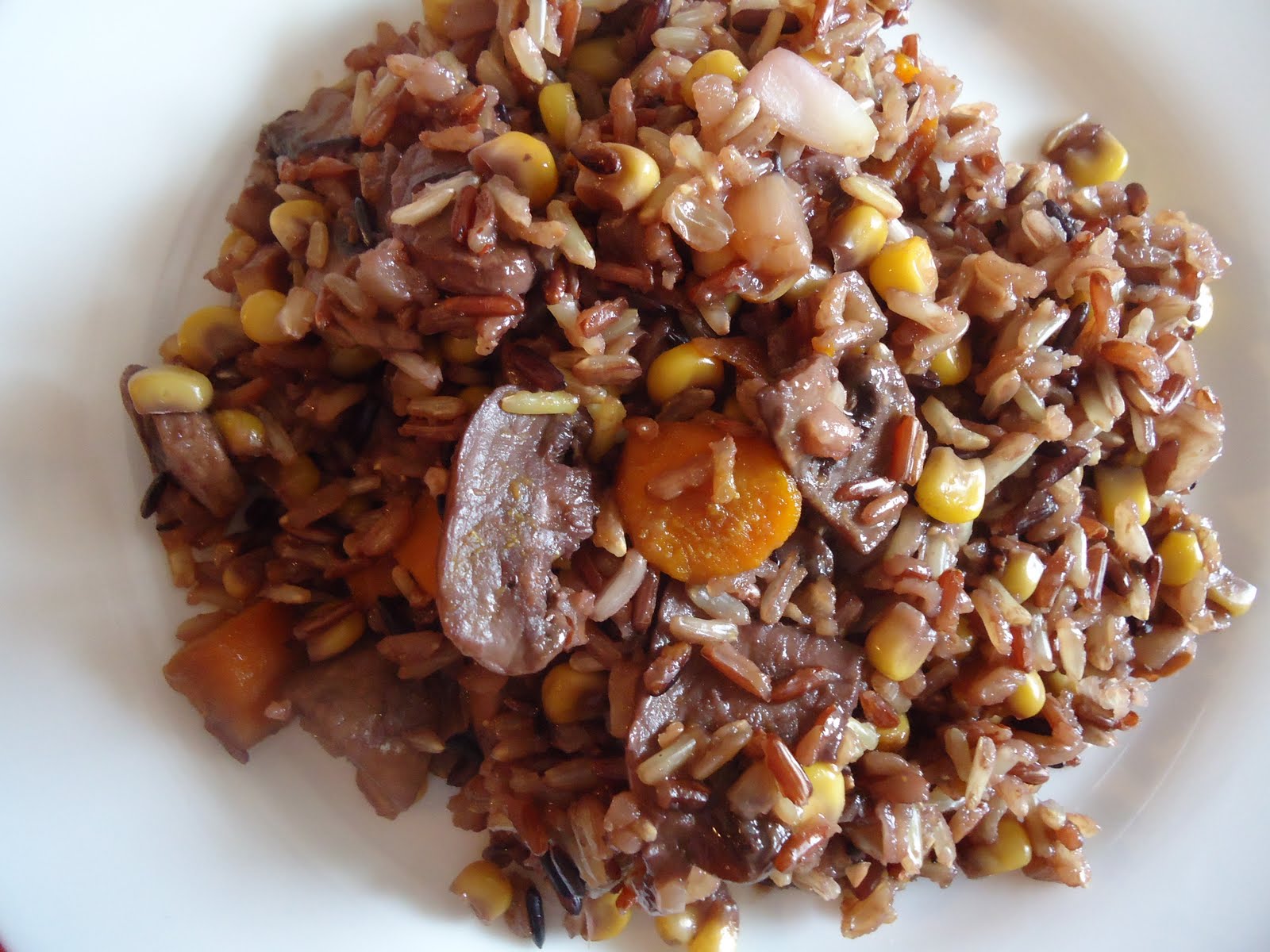 Posni recepti: Rižoto sa pečurkama od šarenog pirinča