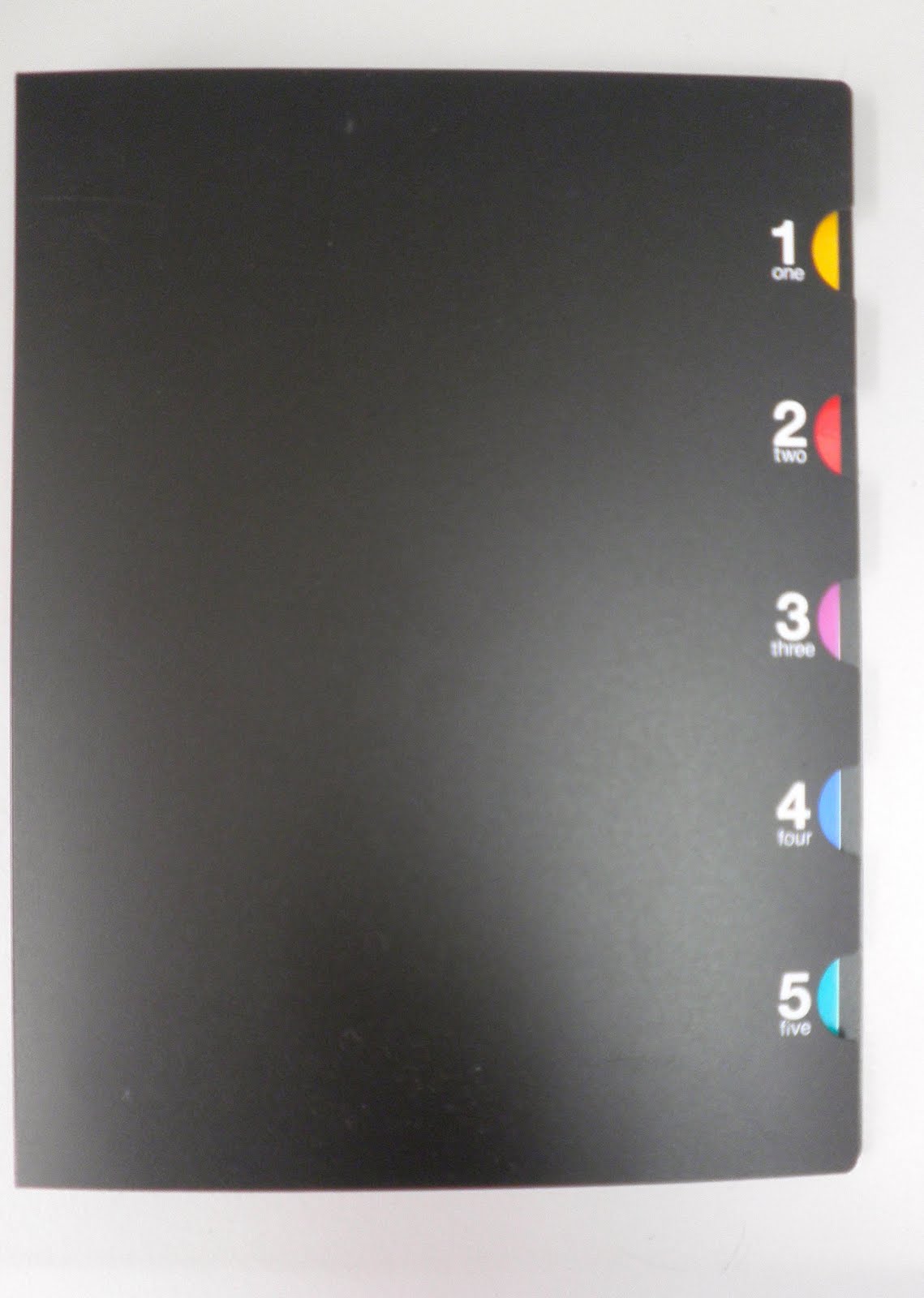 Pocket Blonde: Maruman 5 Section Binder