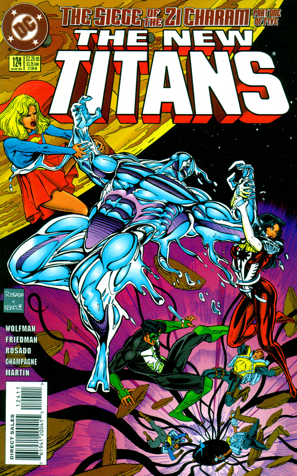 Read online The New Titans (1988) comic - Issue #124