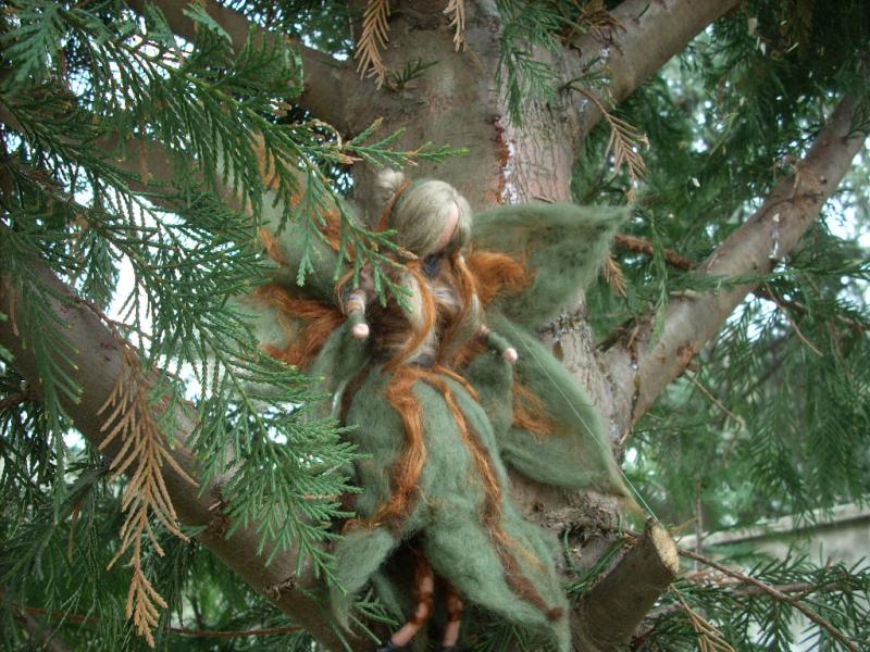 Radura Incantata: Needle felted Fairy Forest