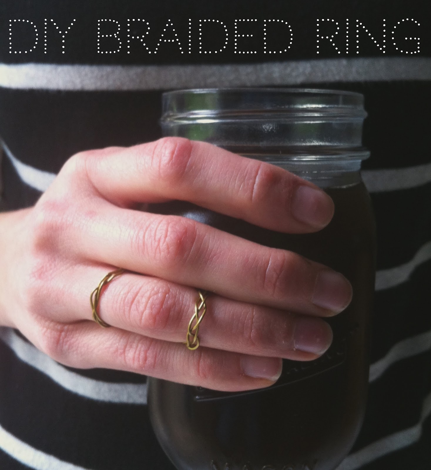 One Fine Pine: DIY BRAIDED RING