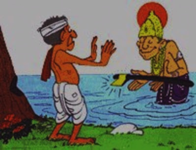 The Honest Wood Cutter - Moral Stories For Children