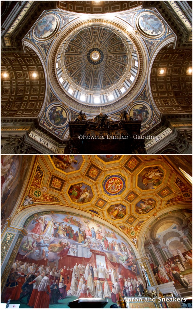 Simple Italian Grilled Vegetables and The Vatican City