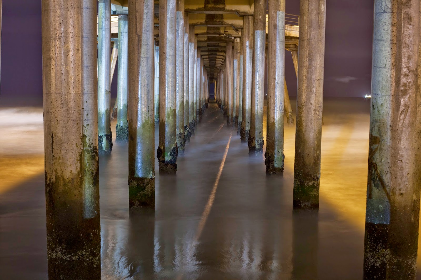 Spare Parts and Pics: Huntington Beach Pier a Night