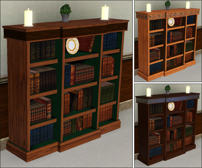 Sims 3 hidden bookcase door - kerylu