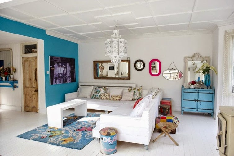 Ecléctica y a todo color | Decoración