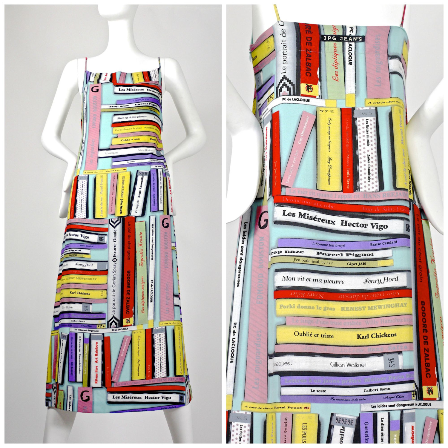 Bookshelf: Books Print Dress