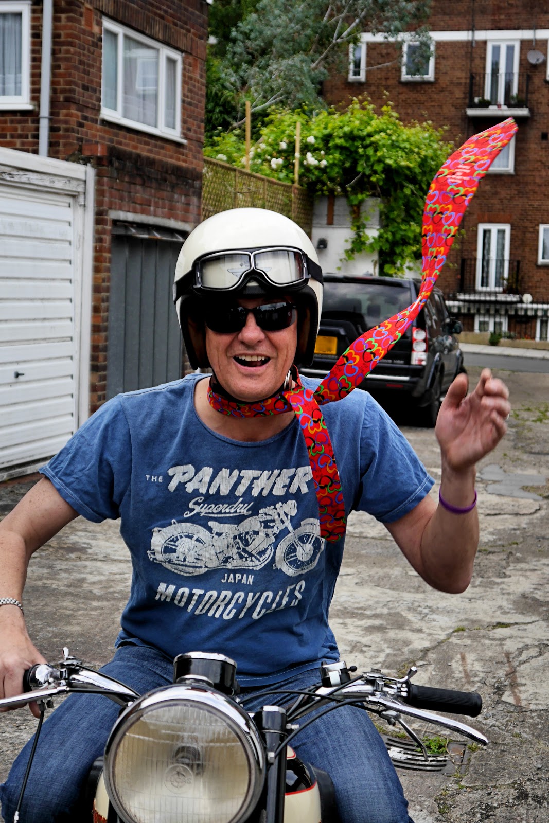 Lives & Times Fundraising Book : Matthew Wright On His Bike