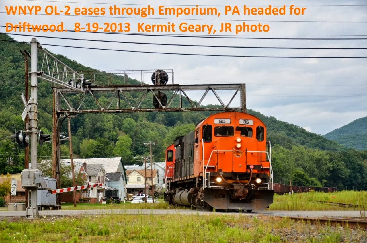 The Big Little Railroad Shop: Chasing the WNYP Olean turn