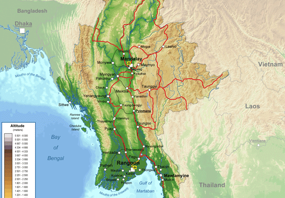 LA TIERRA DE LAS PAGODAS DE ORO: Birmania / Myanmar sobre el país 1