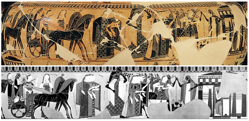 Il Vaso di Ergotimos e Kleitias ~ Κρατήρας του Κλειτία (Vaso François)