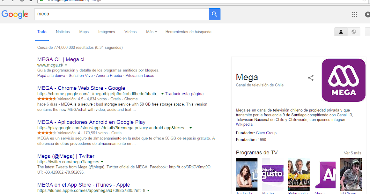 COMO ACCEDER A LA PAGINA DE MEGA