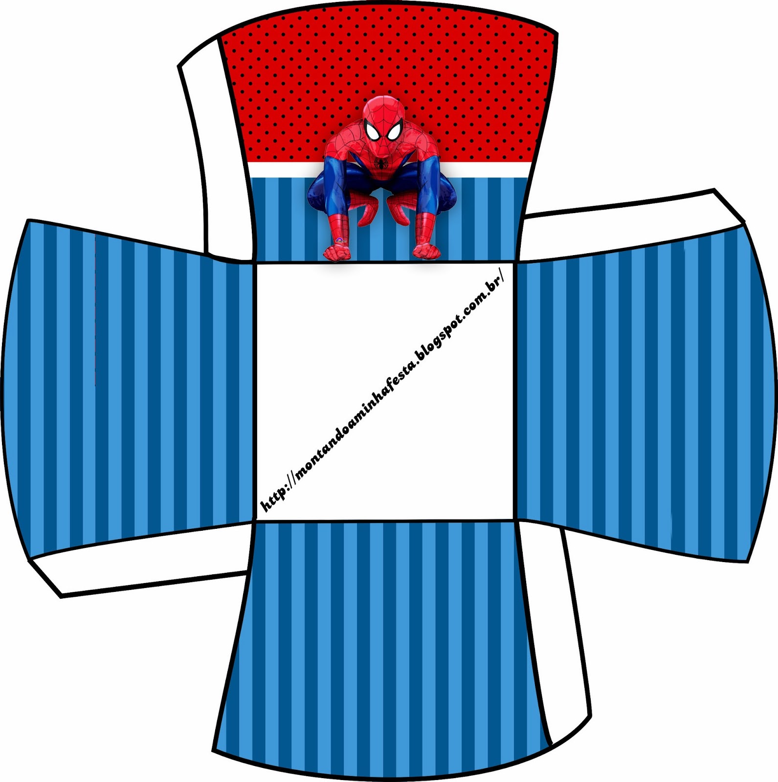 Spiderman Party: Free Printable Boxes. - Oh My Fiesta! for Geeks