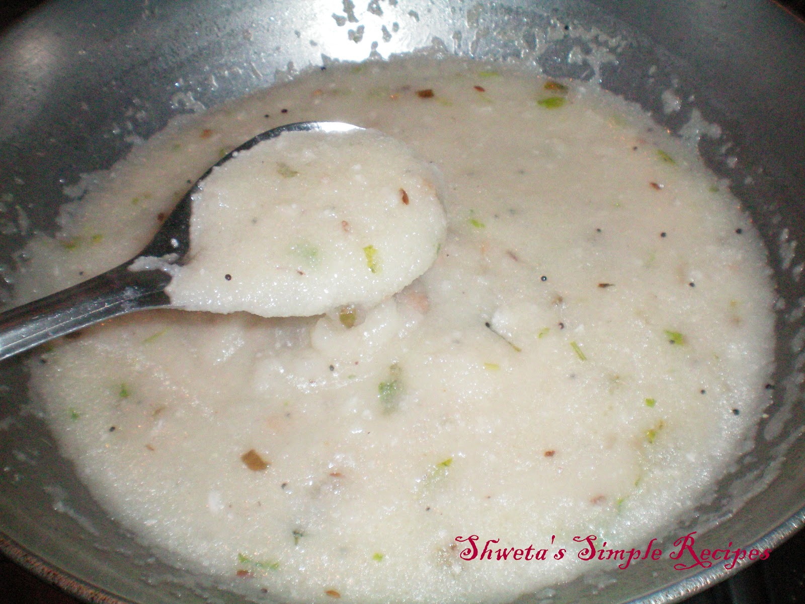 Shweta’s Simple Recipes: Rava Upma - Andhra Style