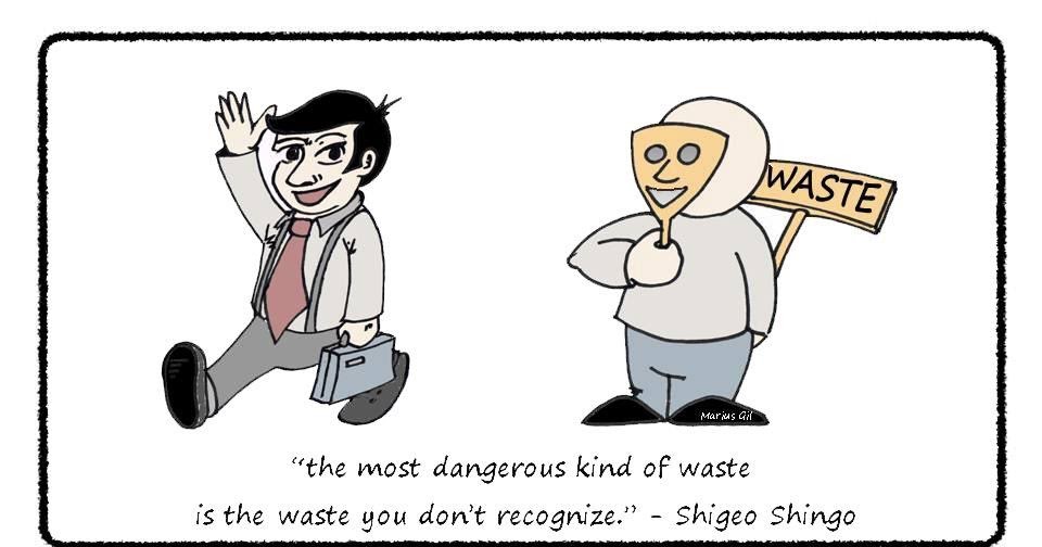 LEAN & SIX SIGMA & KAIZEN: Lean Cartoon: Dangerous waste