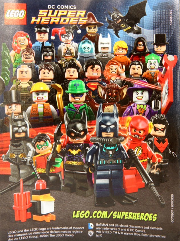 Fully Jointed Play Figures: Lego Minecraft + Lego DC Comics