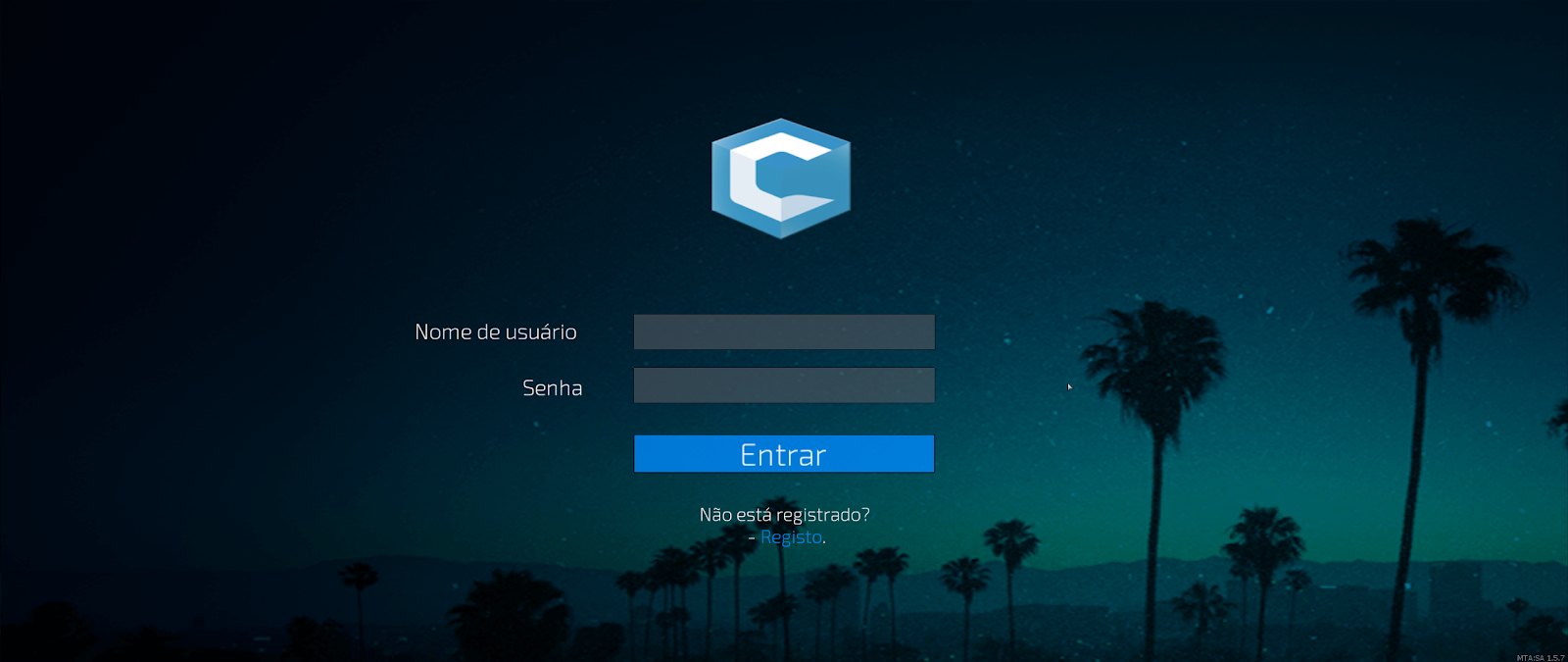 Painel De Login - Infinity - MTA Brasil