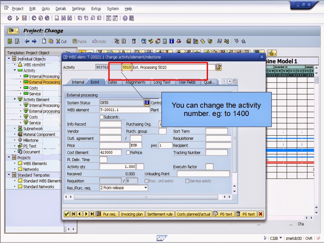 青蛙SAP分享 Froggy's SAP sharing: SAP Project System - Creating Project ...