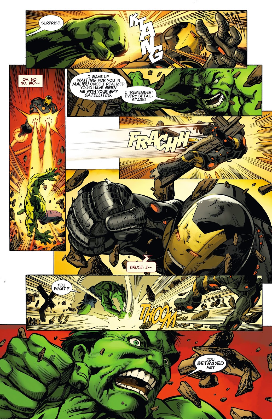 HULK VS IRON MAN | Comicrítico
