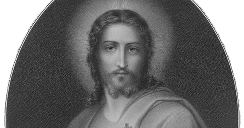 Sepia and Greyscale Prints of The Sacred Heart | Christian Clip Art Review